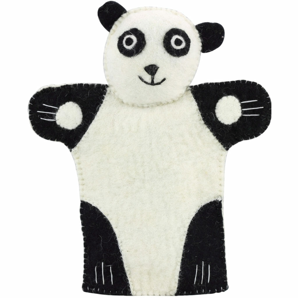 Panda Puppet | The Freckled Frog